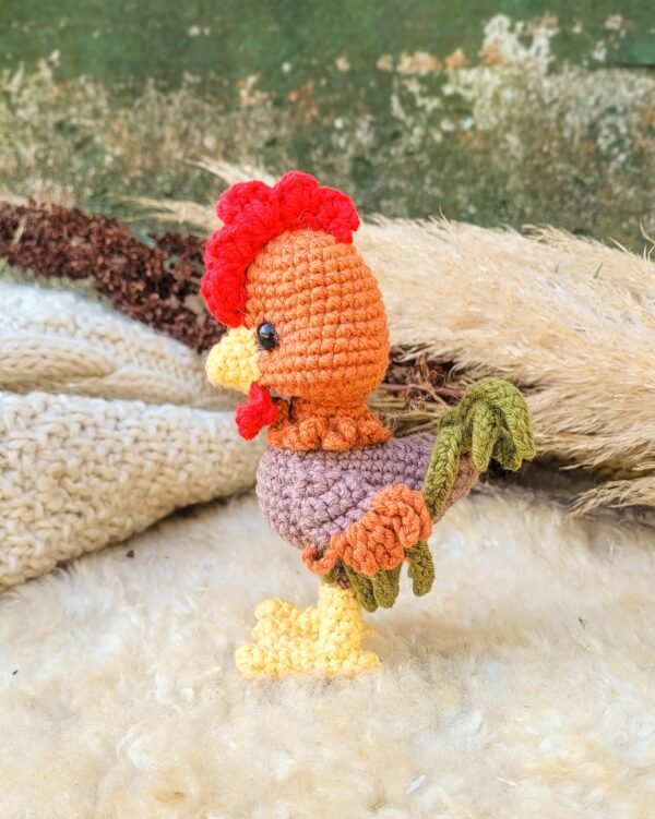 Patrón Amigurumi Familia Emplumada | Gallo, Gallina y Pollitos en PDF ...